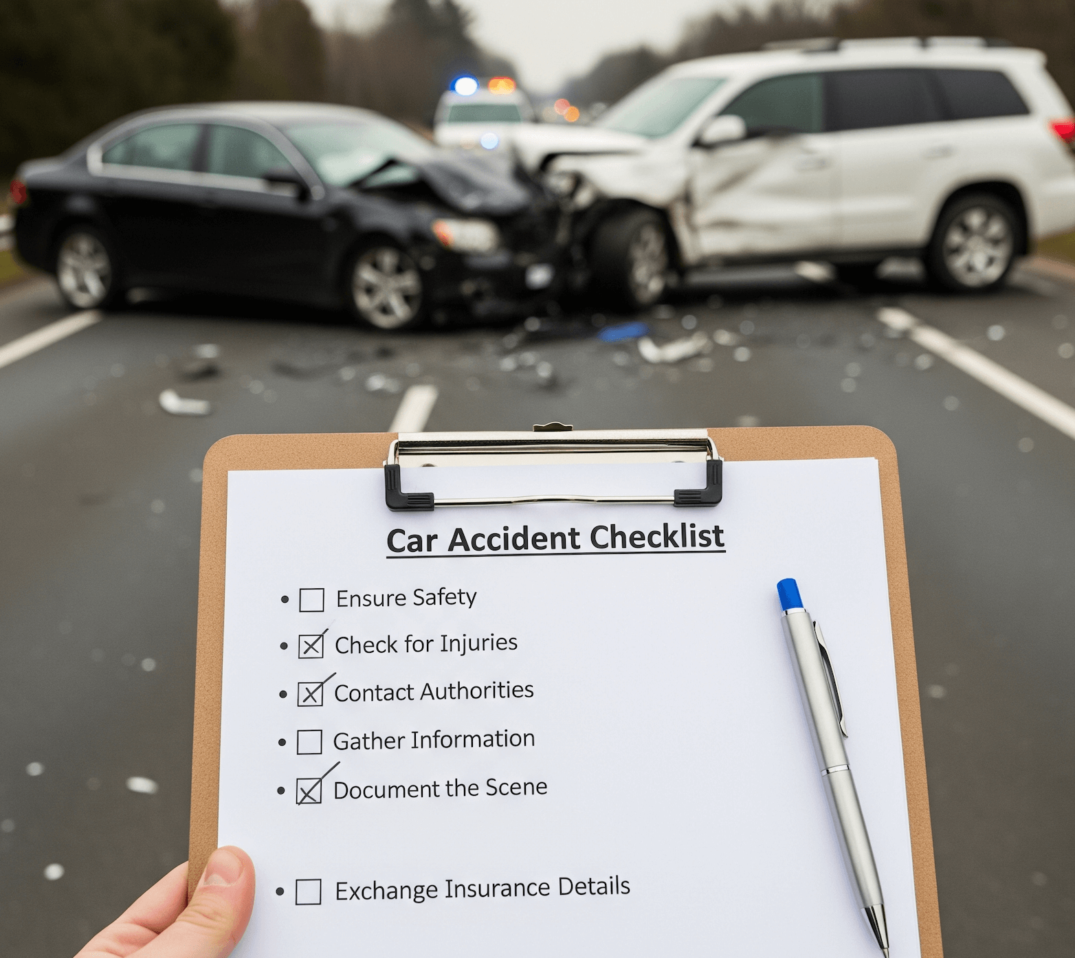 Car Accident Checklist | Blackburn Wirth Injury Team